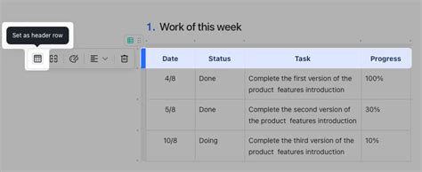 Edit Tables In Docs