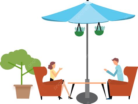 캐릭터 일러스트 가 커피 를 마 시 는 남녀 벡터 소재 커피 커피를 마시다 집 밖의 Png 일러스트 및 Psd 이미지 무료 다운로드 Pngtree