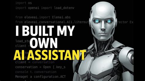 my first voice controlled ai assistant python project vol 1 youtube