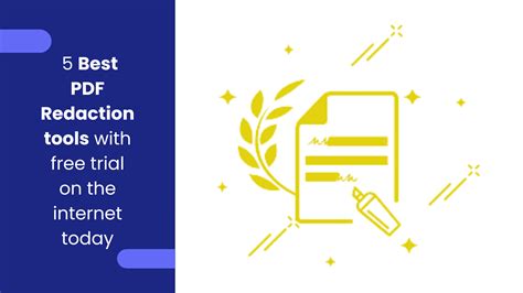 5 Best Pdf Redaction Tools With Free Trial On The Internet