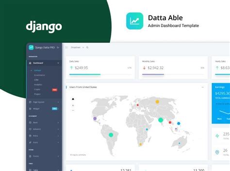 datta able pro django template
