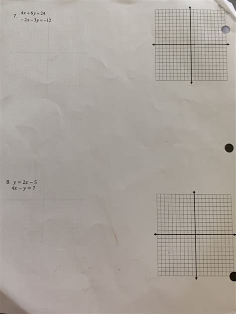 Solved Directions Solve The Following Systems Of Linesr