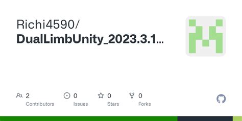 github richi4590 duallimbunity 2023 3 13f1