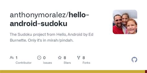 Github Anthonymoralezhello Android Sudoku The Sudoku Project From