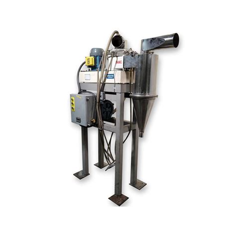Used 3hp Stainless Cyclo Tex Particle Industrial Air Classifier Mill