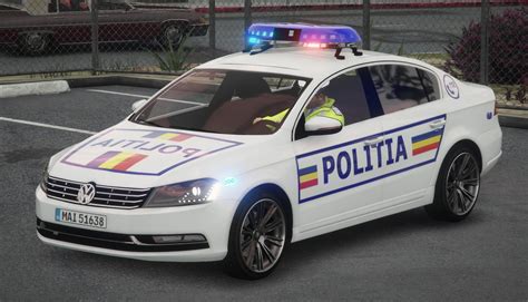 Vw Passat Phaeton Politia Romana Gta5