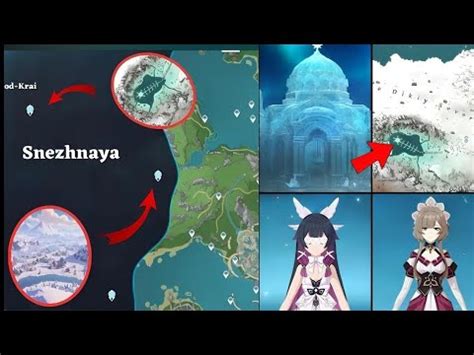 Confirmed New Details Of Snezhnaya Region Map Areas Genshin Impact