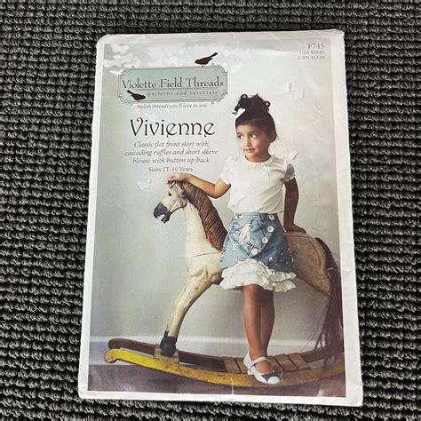 Violette Fields Threads Patterns Etsy