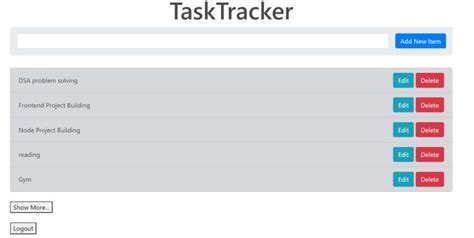 Shubhankar Nikam On Linkedin 🚀 Excited To Share My Latest Project Task Tracker 🚀 Deploy Link
