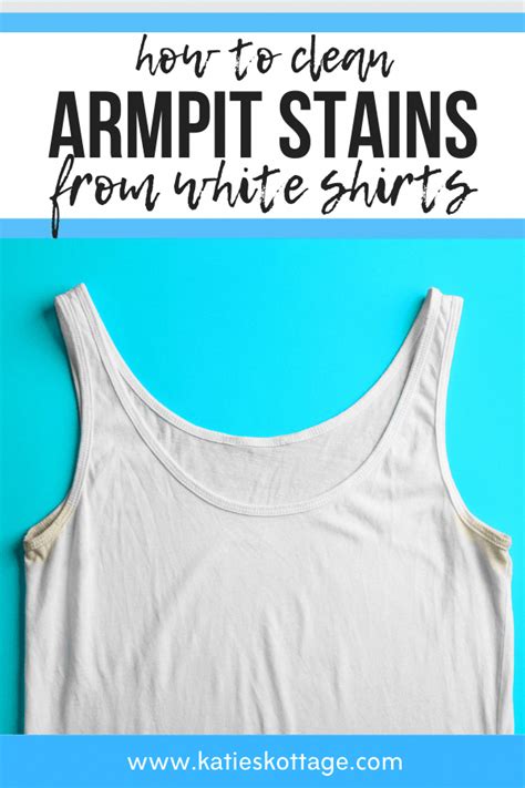 How to remove yellow armpit stains with pictures – Artofit