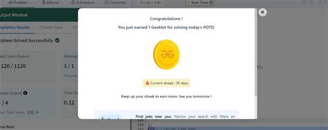 100daysofcodechallenge Potd Geeksforgeeks 100daysofcode