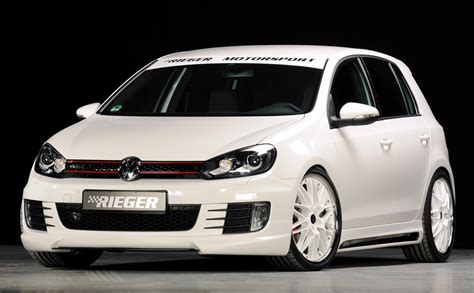 VW Golf 6 GTI/GTD Спойлер переднего бампера, Ригер (Rieger). Отзывы (1 ...