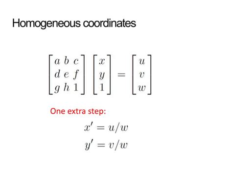 Affine Transformations Pptx