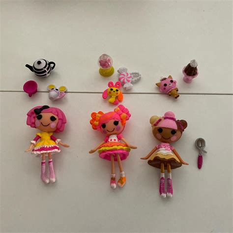 Bundle Of 3 La La Loopsy Dolls And Accessories Depop