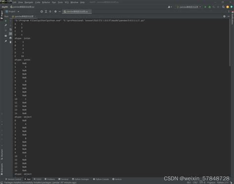 使用pandas进行数据预处理实验结果即截图pandas数据预处理实验报告 Csdn博客
