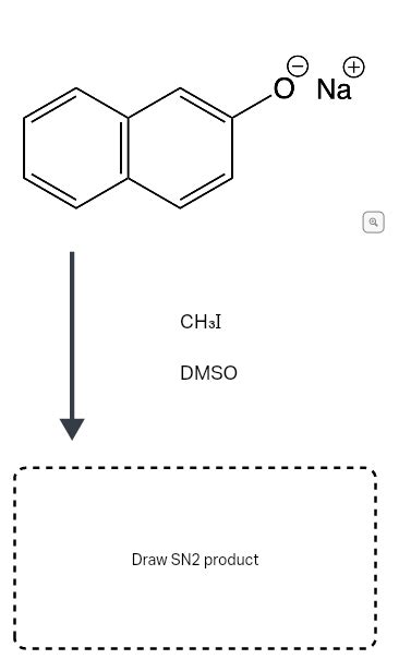 Answered Na Ch3i Dmso Draw Sn2 Product Bartleby