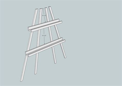 Ledge Display Easel Ana White