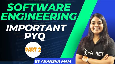 Software Engineering Computer Science And Applications Important Questions Part 2 Youtube