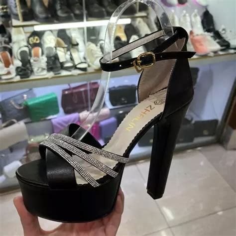 خرید و قیمت صندل پاشنه بلند مجلسی زنانه دخترانه کفش نگینی نگیندار نگین