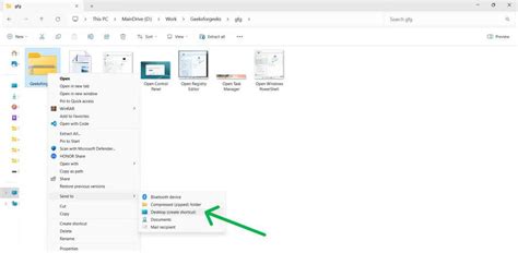 How To Pin A Folder To Taskbar Geeksforgeeks