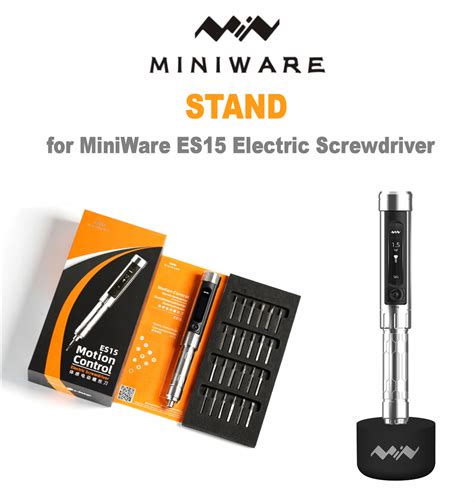 Stand for MiniWare ES15 Electric Screwdriver by STORM DESIGN | Download ...