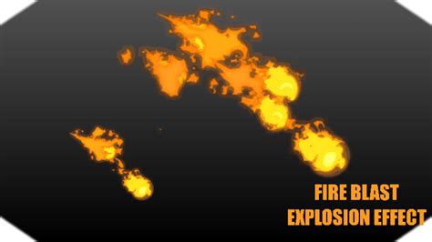 Fire Blast Explosion Effect Movieclip