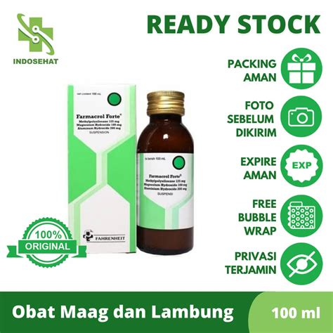 Jual Farmacrol Forte Sirup Per Botol 100ml Shopee Indonesia