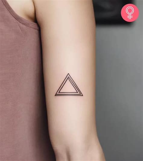 Triangle Tattoo Forearm 94 Tremendous Triangle Tattoo Ideas To Check