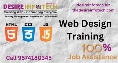 Web Design Course Web Designing Training In Gandhinagar Desire Infotech