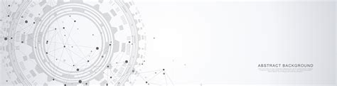 연결된 점 들과 라인의 기하학적 추상 배경와 웹사이트 헤더 또는 배너 디자인 글로벌 네트워크 연결입니다 디지털 기술은 총 배경 및 텍스트에 대 한 공간이 있습니다 인공적인에