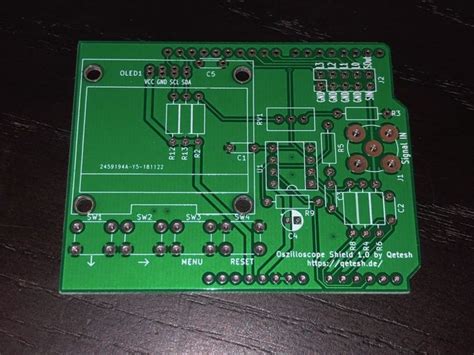 Arduino Oscilloscope Qeteshs Workbench Arduino Schematic Design