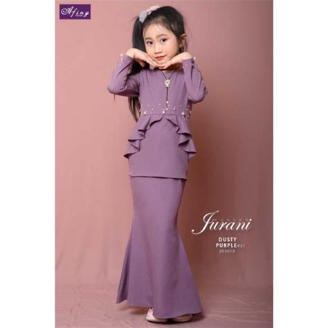 🔥baju Kurung Jurani Livia🔥 Baju Kurung Moden Budak Baju Kurung