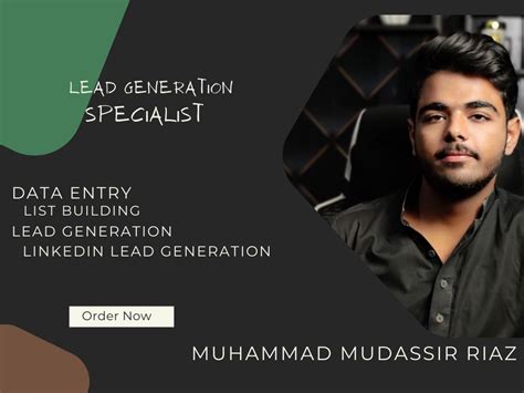 Muhammad Mudassir Riaz On Linkedin Leadgeneration Dataentry