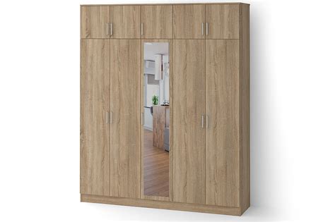 Шкаф пятистворчатый ШРП 5 ЛЗ 1 А купить в Нижнем Новгороде по цене 34490 руб с доставкой от