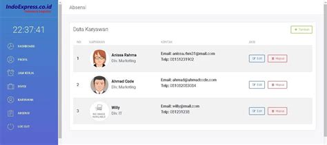 Source Code Aplikasi Absensi Siswa Berbasis Web Rumus Soal