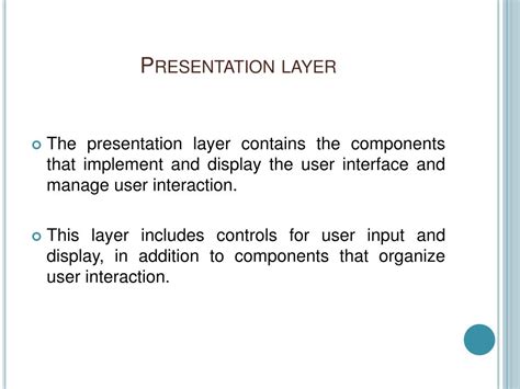 PPT Optimizing Design For Presentation Layer Performance PowerPoint Presentation ID