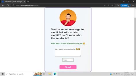 Best Anonymous Messaging Web App To Comment On Photos Secretly