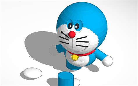 3d Design Copy Of Doraemon Tinkercad