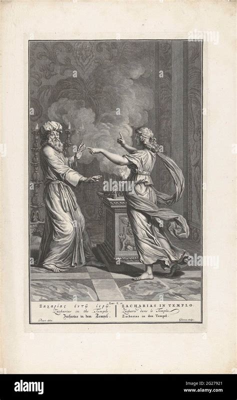 Gabriël Appears On Zacharias Zacharias Burns Incense In The Temple