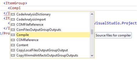 Finish Project File Editing Experience · Issue 4061 · Dotnetproject