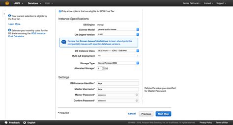 Using Aws Rds With Laravel On Forge By James Fairhurst Medium