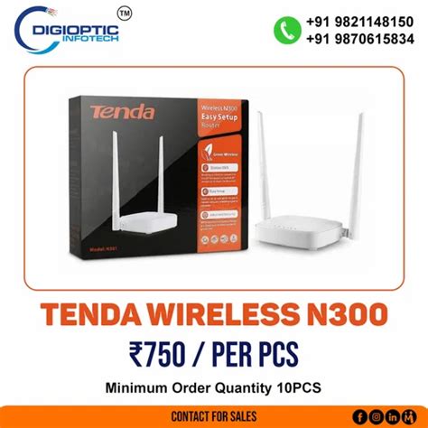N 300 4 Port TENDA WIRELESS N30 at Rs 750 in Mumbai | ID: 2850108406912
