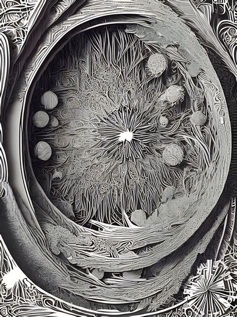 Hightech Futuristic Background With Glitter Matrix Stock Illustration