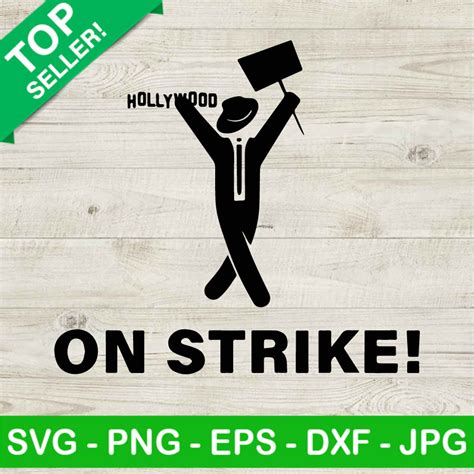 On Strike Svg Screen Actors Guild Strike Svg Sag Aftra Strike Svg