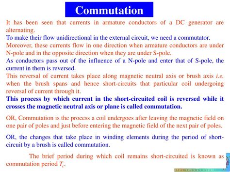 PPT Commutation PowerPoint Presentation Free Download ID 5918096