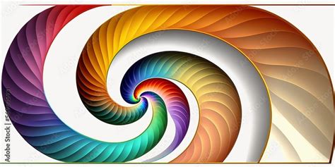 Fibonacci Sequence A Visually Striking Image That Showcases The Capabilities Of Ai Such As A