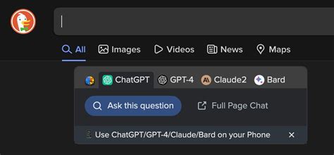 Alessandro Argentieri On Linkedin Duckduckgo Ai Chatgpt Claude2 Bard