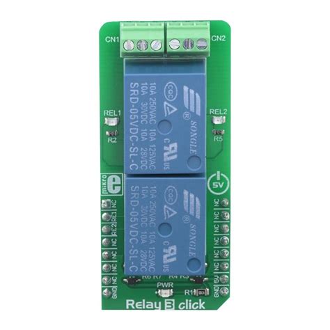 relay 3 click board mikroe 3357 mikroelektronika製｜電子部品・半導体通販のマルツ