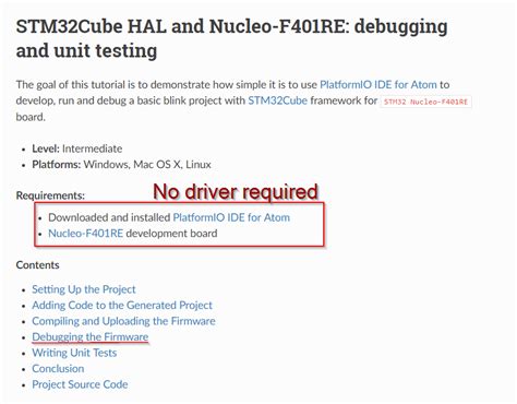 The Debug Tool Does Not Work Issue Platformio Platformio Core GitHub