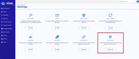 how to replace staq hosting plugin inside wordpress with my brand